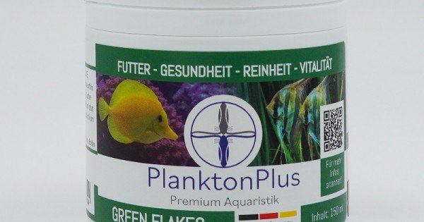 PlanktonPlus Green Flakes food (150ml)